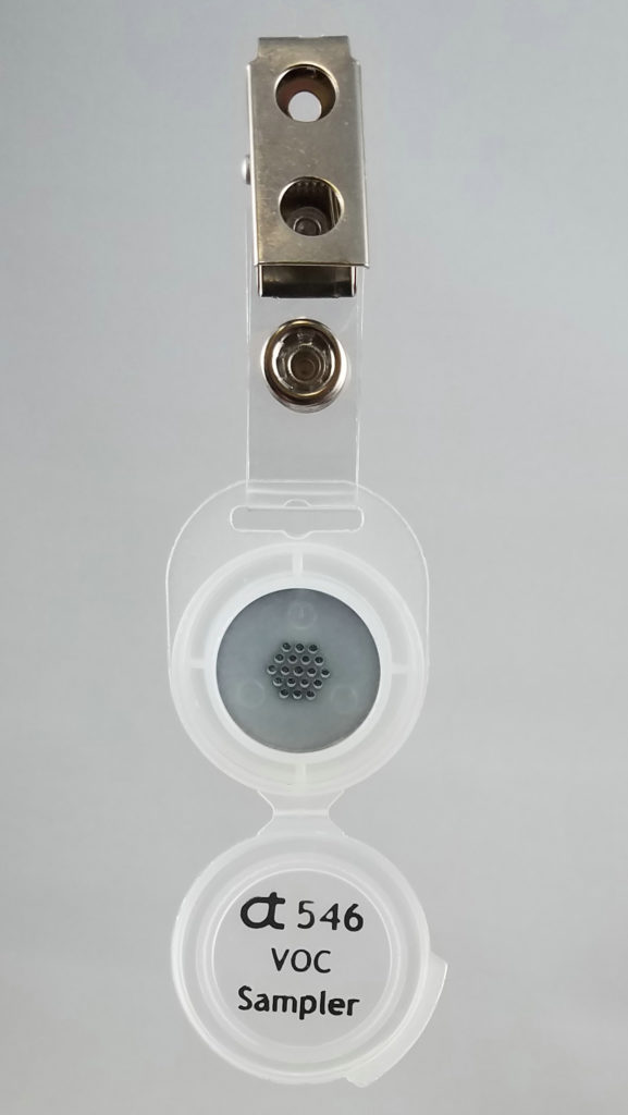 546 High Capacity Organic Vapor Badge - Assay Technology